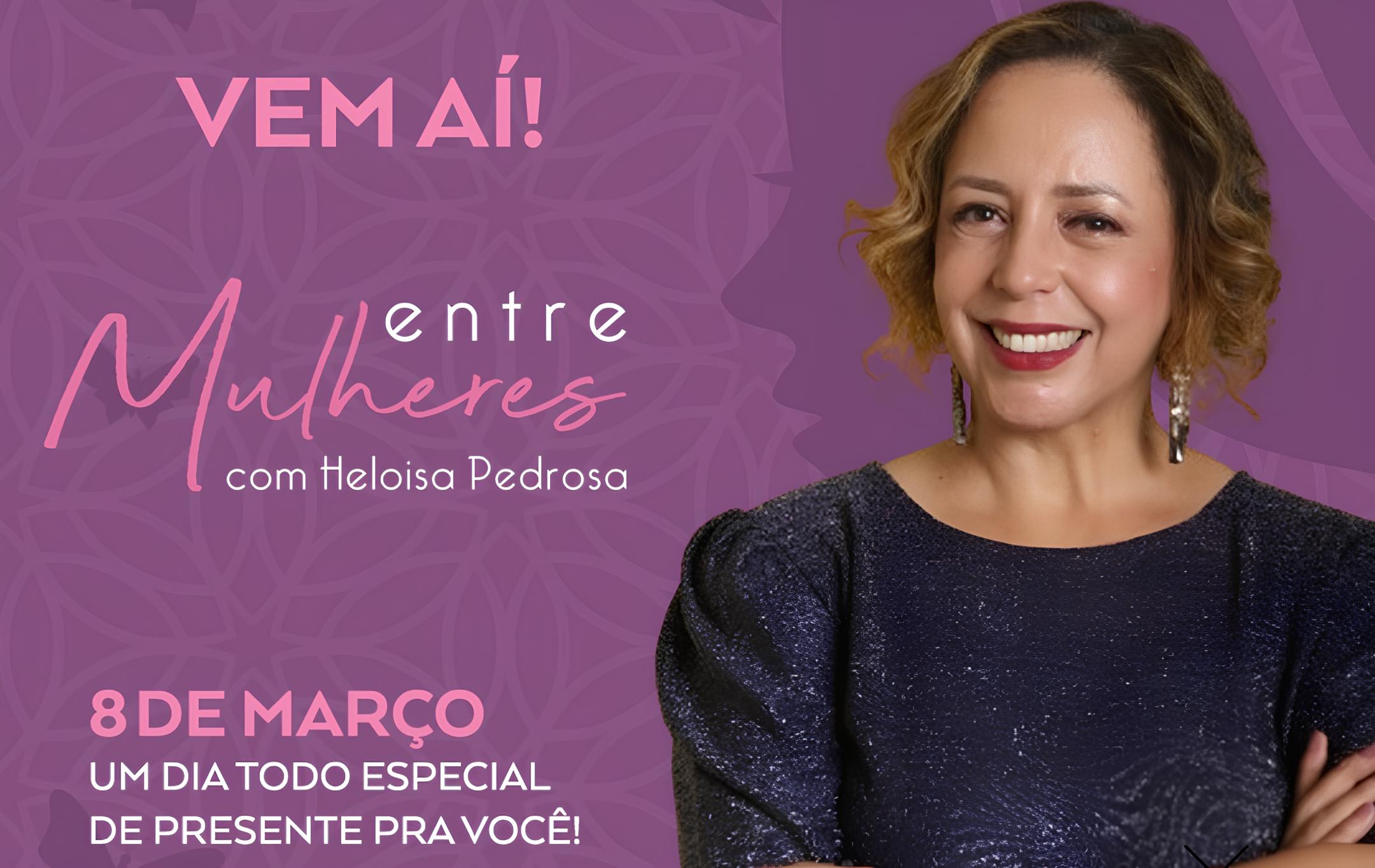 Dia da Mulher: ShoppingSantaÚrsula realiza talk show - Juliana Rangel